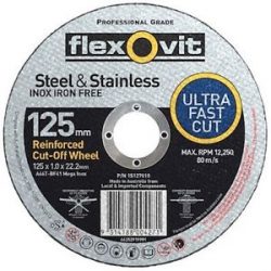 Flexovit Ultra Thin 1mm Cut Off Disc